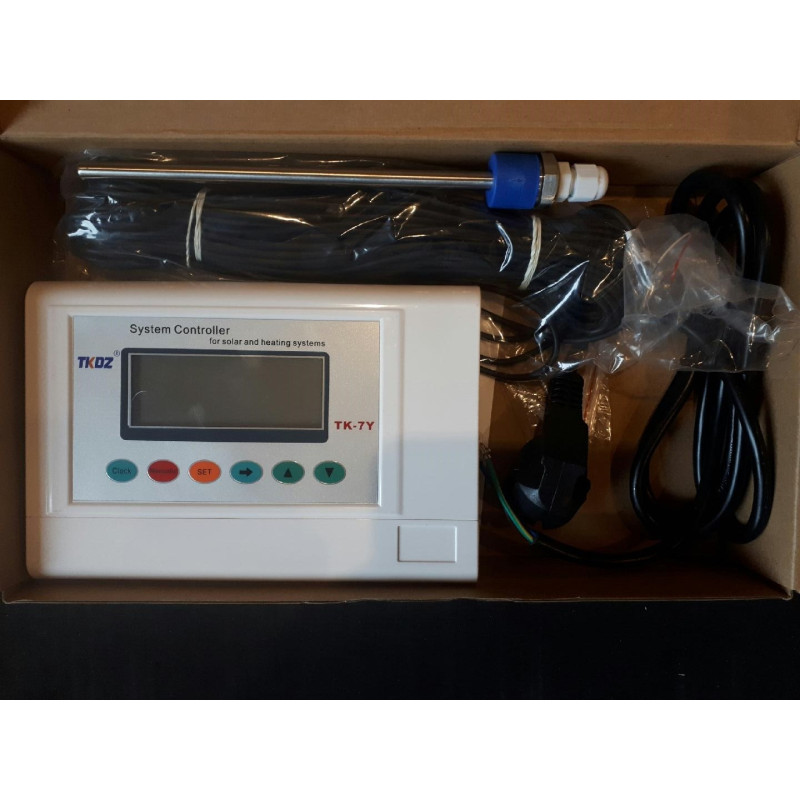 Controller TK-7Y for Solar DHW Systems 230V | ProEcoSolar