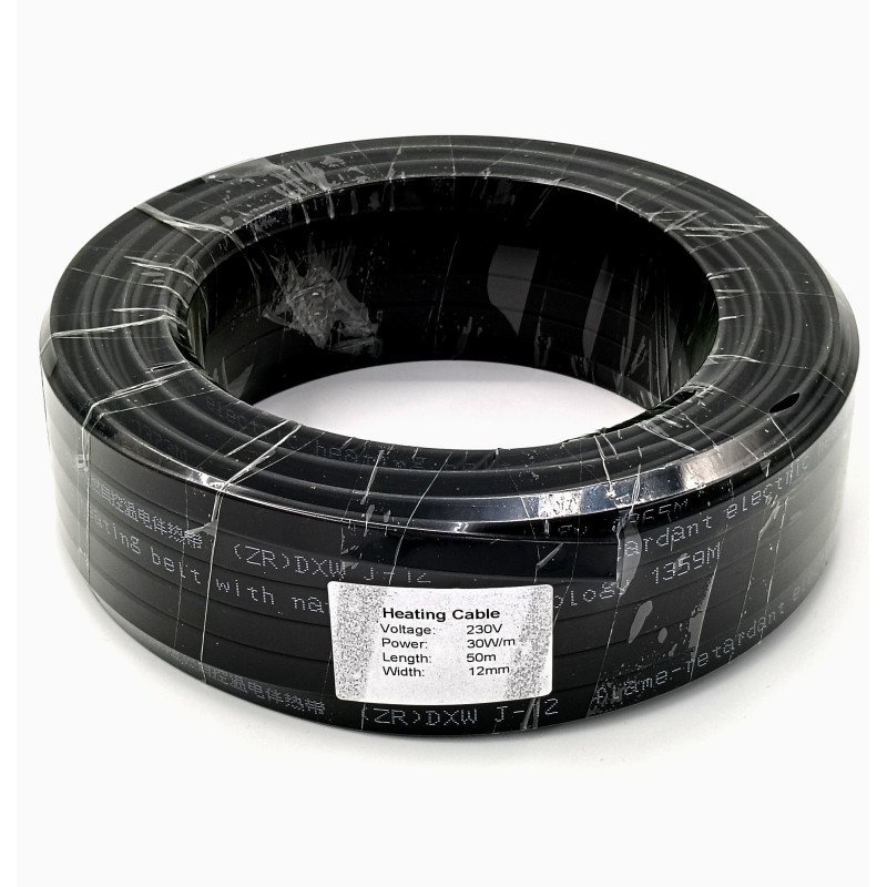 Topný Kabel 12mm 230V 30W/m Samoregulační | Ochrana Proti Mrázu ...