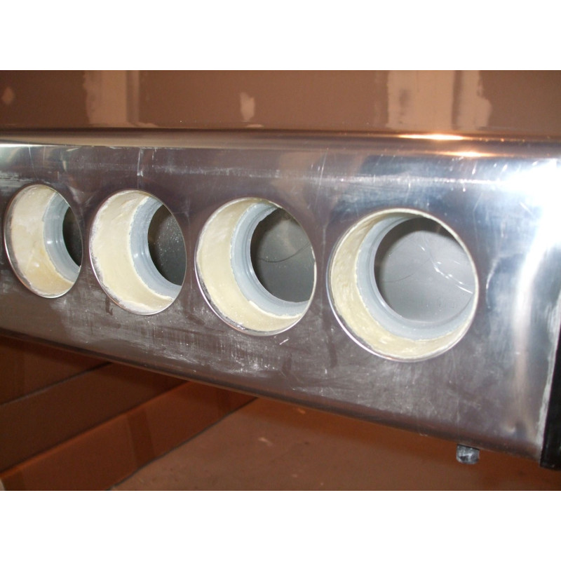 Header MK-15 SUS Non-Pressurized Solar Collector 15 Tubes | ProEcoSolar